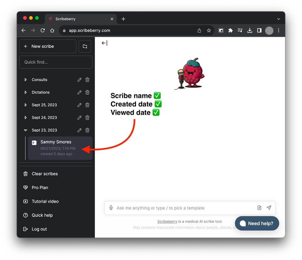 New Feature: Cleaner and Easier Medical Note Management