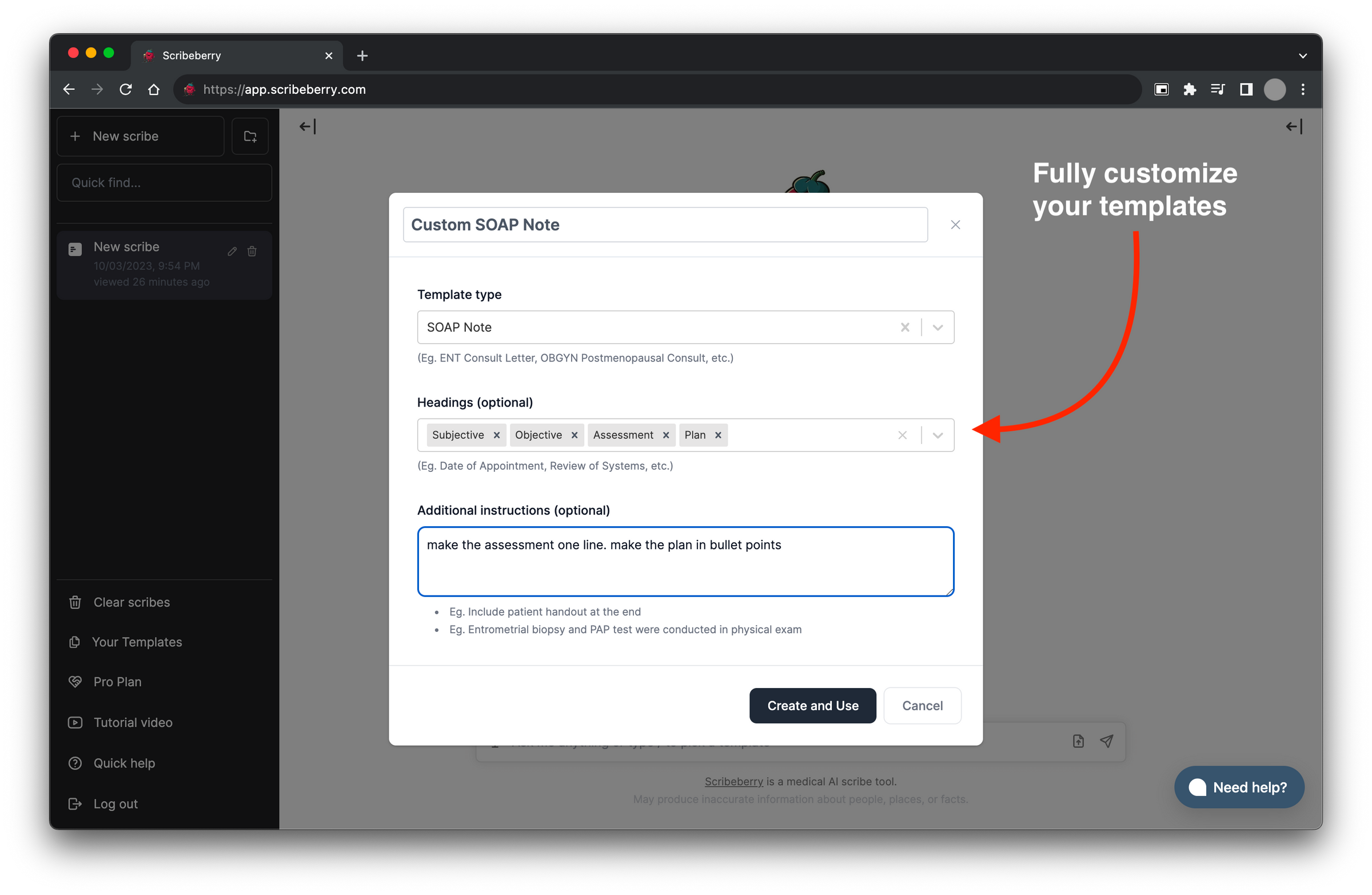 New Feature: Create Your Own Templates
