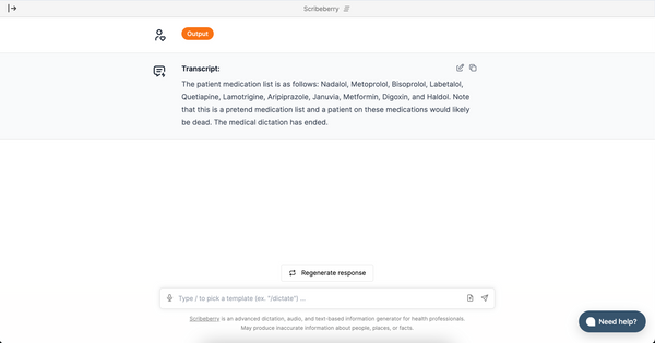 Scribeberry: 100+ New Templates, Live AI Scribe